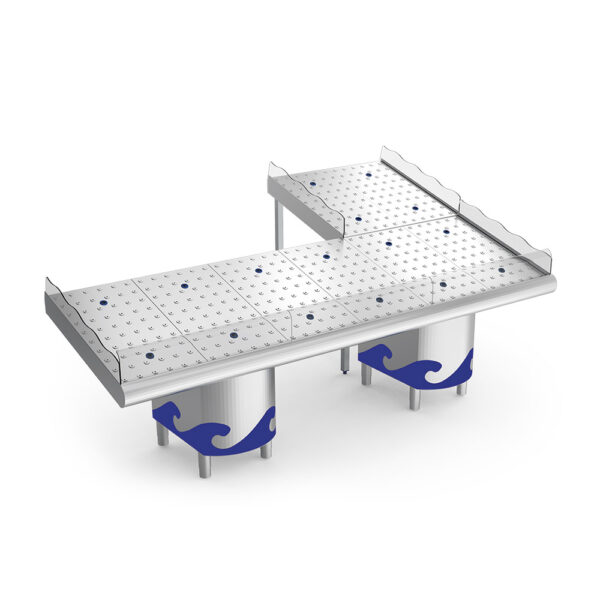 Extension modulaire pour étal à poisson - Odimer